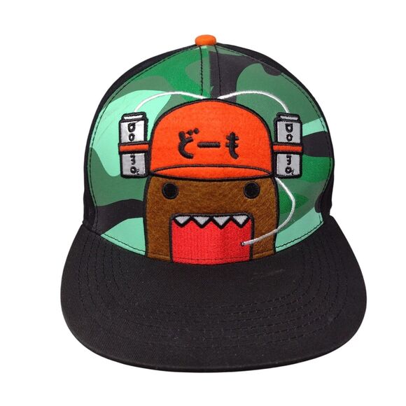 Domo | Accessories | Domokun Domo Face Drinking Snapback Hat Multicolor ...